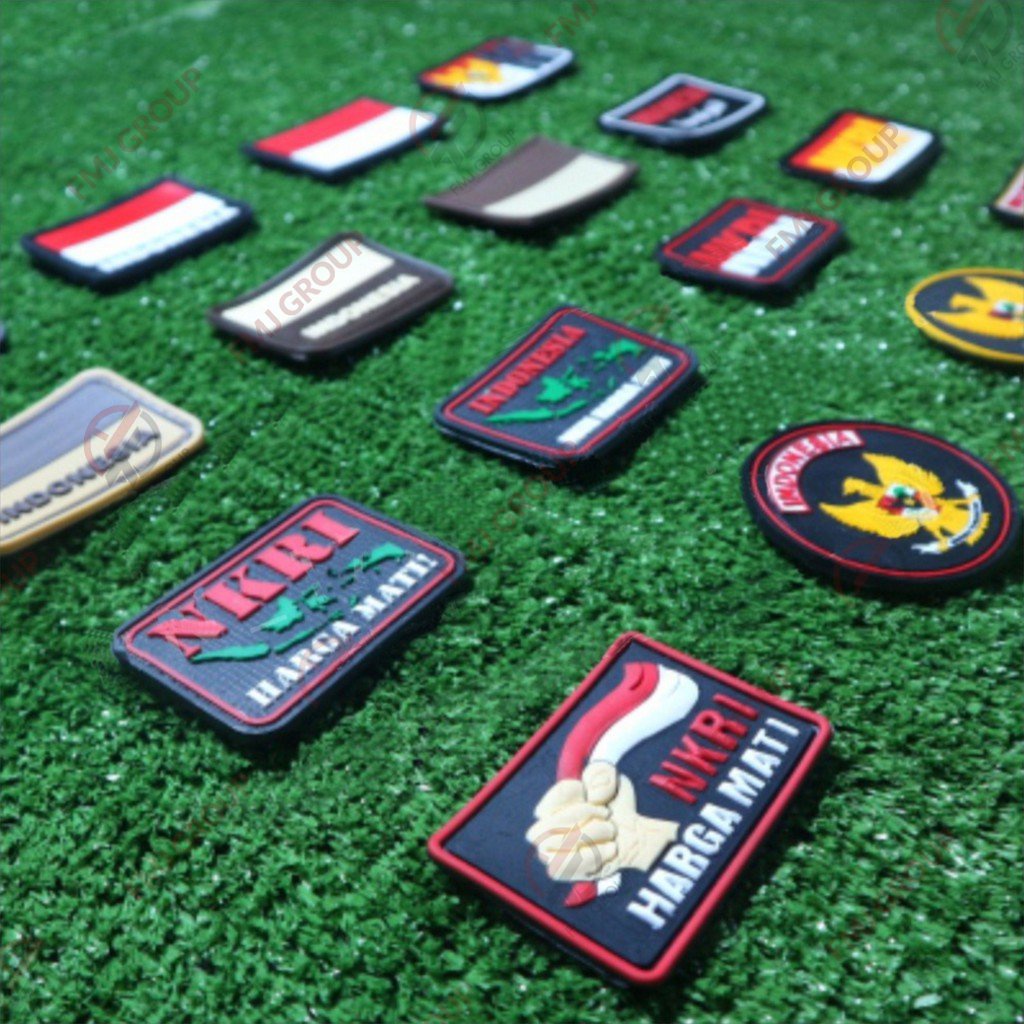 Indonesian Flag Rubber Patch, Garuda Indonesia, NKRI Dead Price ...