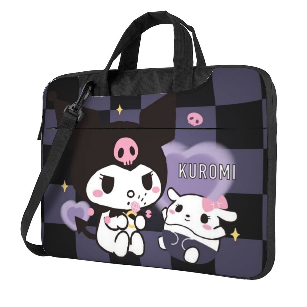 Sanrio Kuromi Waterproof Laptop Bag 13/14/15.6 Inch Laptop Bag Shoulder ...
