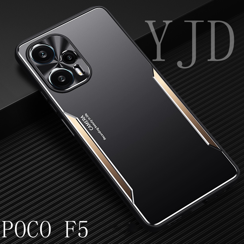 YJD Case For Xiaomi POCO F5 Pro Aluminum Alloy Metal Shockproof Phone ...