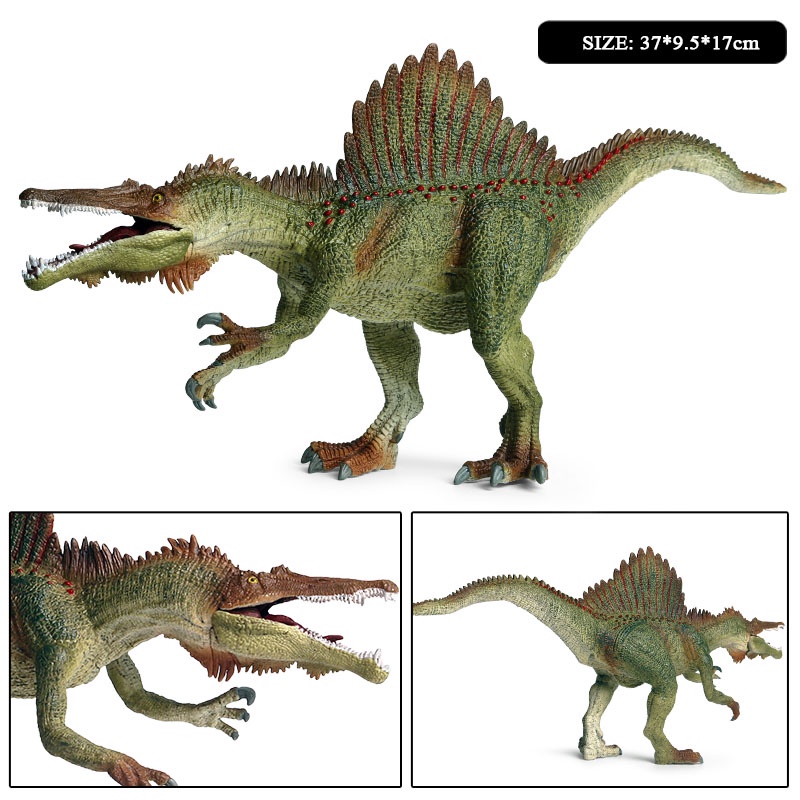 New Jurassic Dinossaur Brinquedo Spinosaurus Action Figures Open Mouth ...