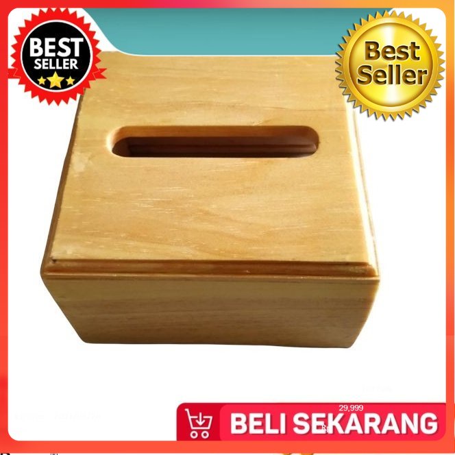 KAYU Pine Wood Tissue Box Small Wooden Tissue Holder Tissue Organizer ...
