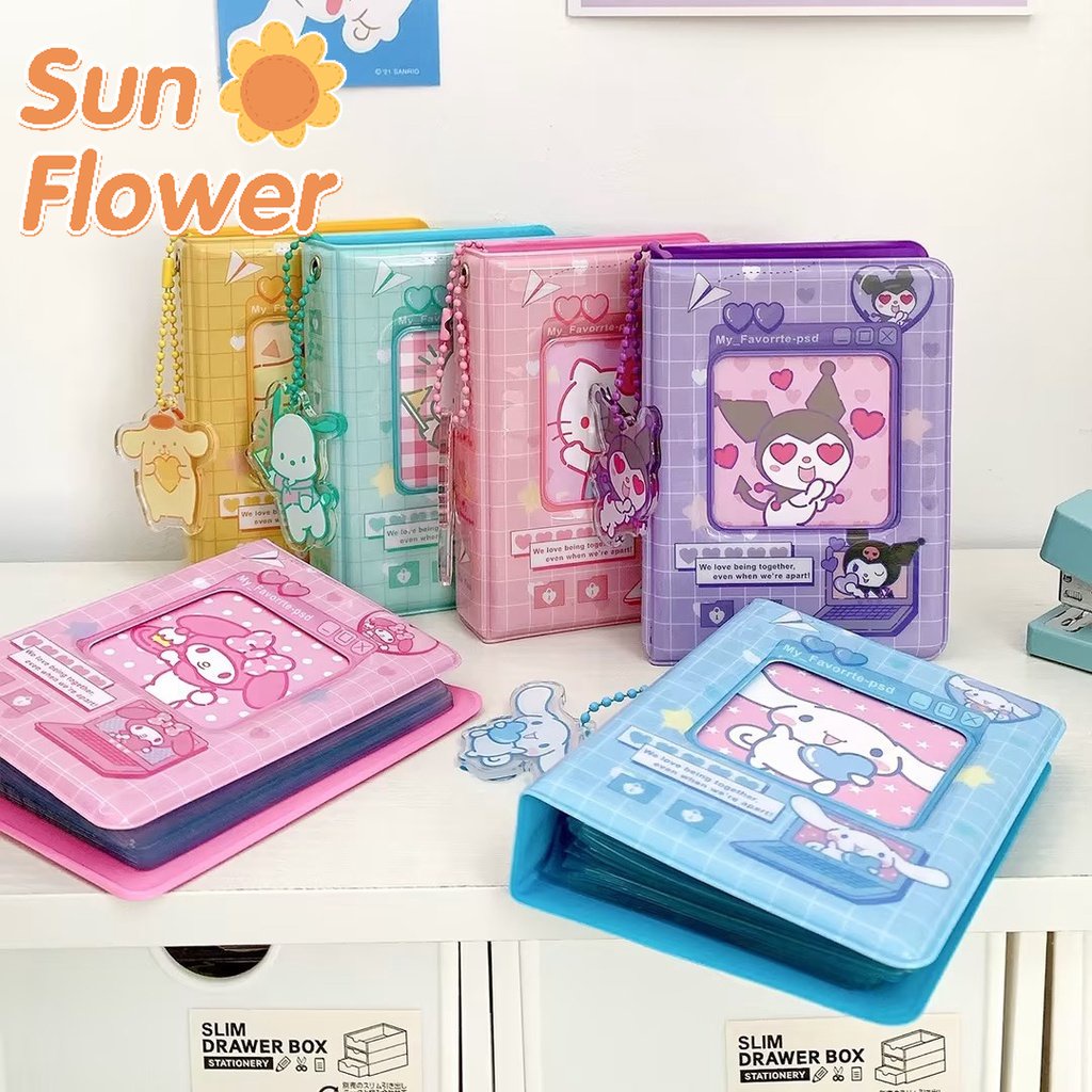 Creative Cards Album Cartoon Picture Album Cute Idol Storage Album Cute ...