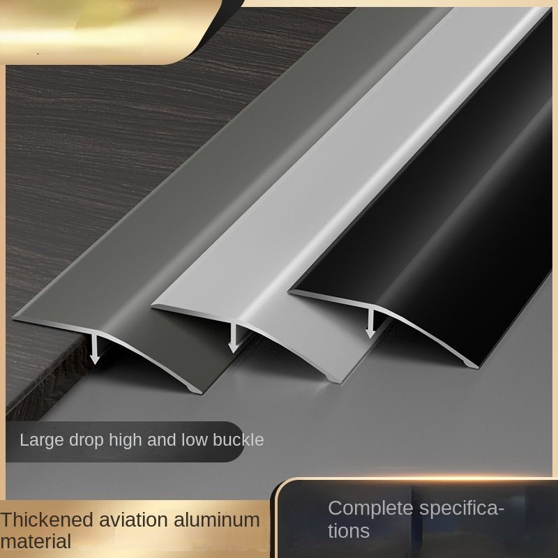 Aluminum Alloy High-Low Buckle Wooden Floor Blank Holding Groove ...
