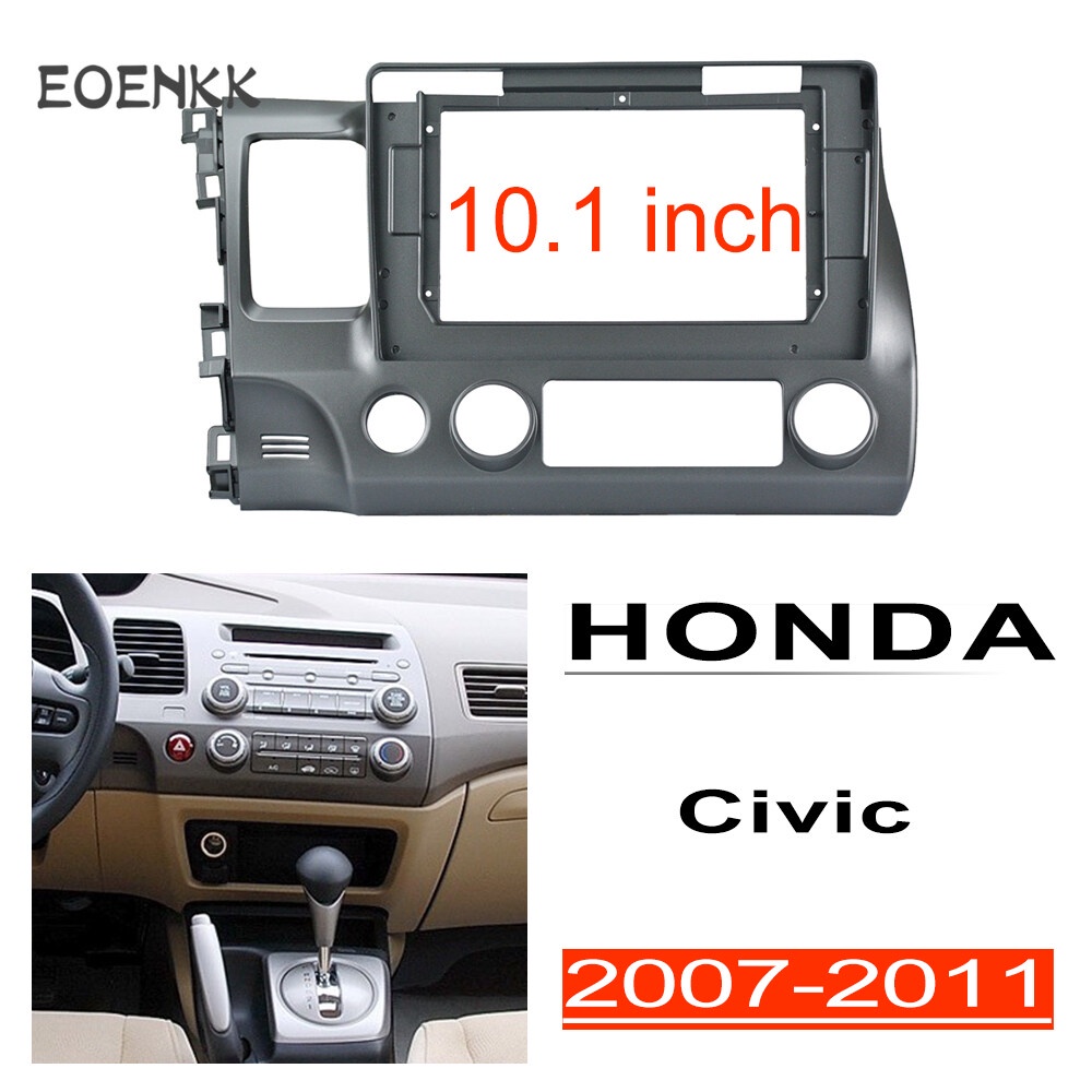 Honxun 10.1inch car android head unit dash mounting kits 2din frame ...
