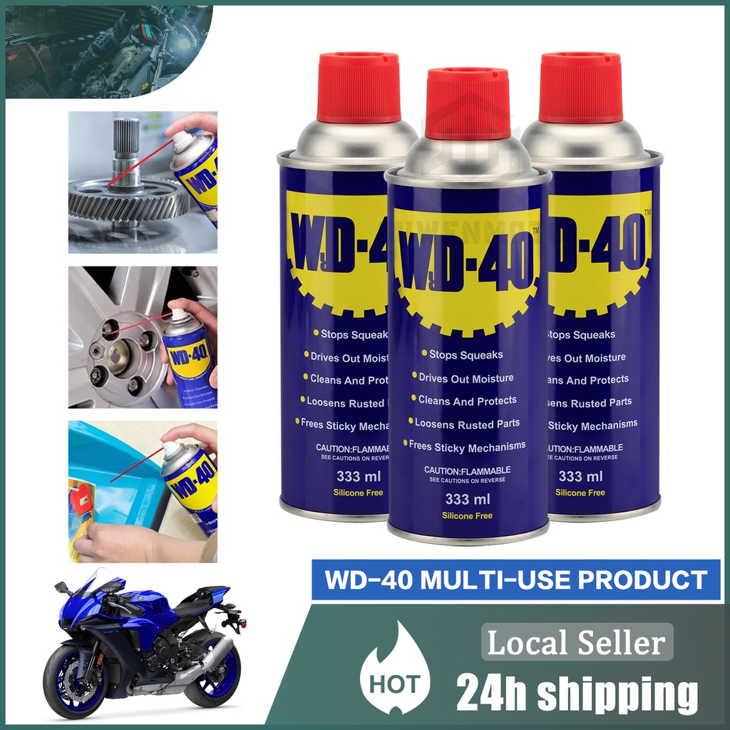 5 Bottle 333ML WD-40 Rust Remover Oil WD-40 Multi-Use Oil Multi-Purpose ...