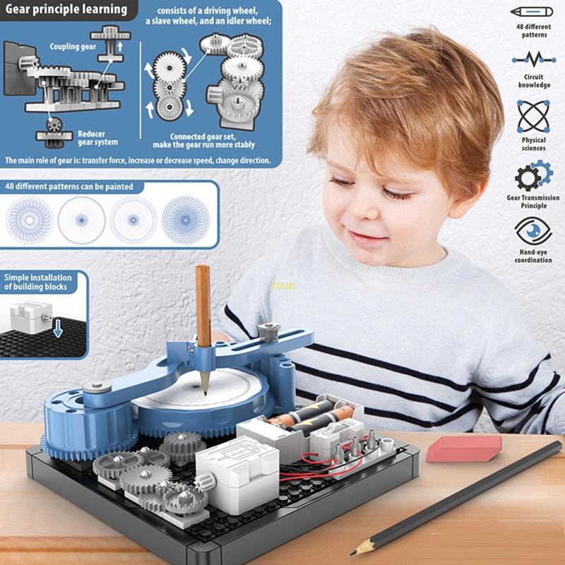 youn Electricity Magnetism Experiment Kit for Kids Basic Circuit ...
