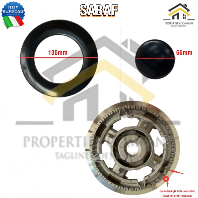 head accessories SABAF gas stove 5 generation with edge igniter fire ...