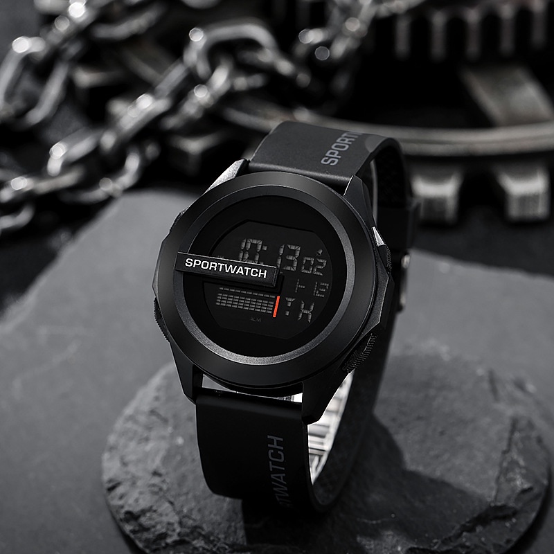 Men Men's Technology Electronic Watch Multifunctional Waterproof ...