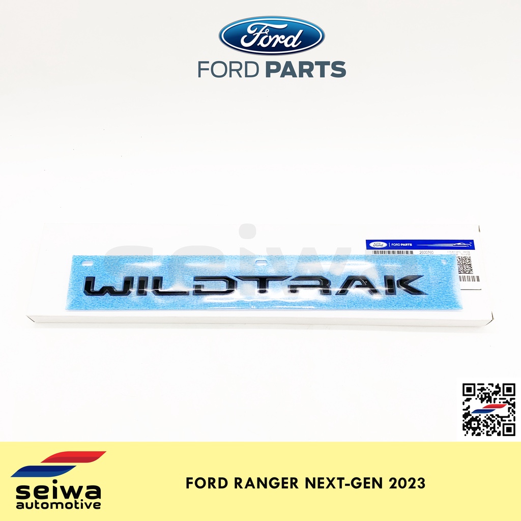 [2023 WILDTRAK] Ford Ranger Emblem "WILDTRAK" - Genuine Ford Auto Parts ...