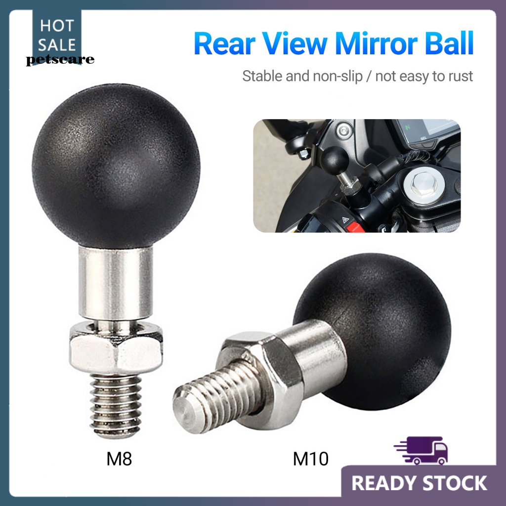 QCA M8/M10 Ball Mount Base Sturdy Structure Easy Installation Wear ...