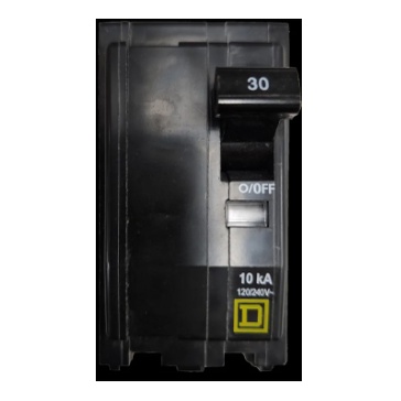 SQUARE D Circuit Breaker 30A 2 Pole QOB, 30A 2P Circuit Breakers - SE ...