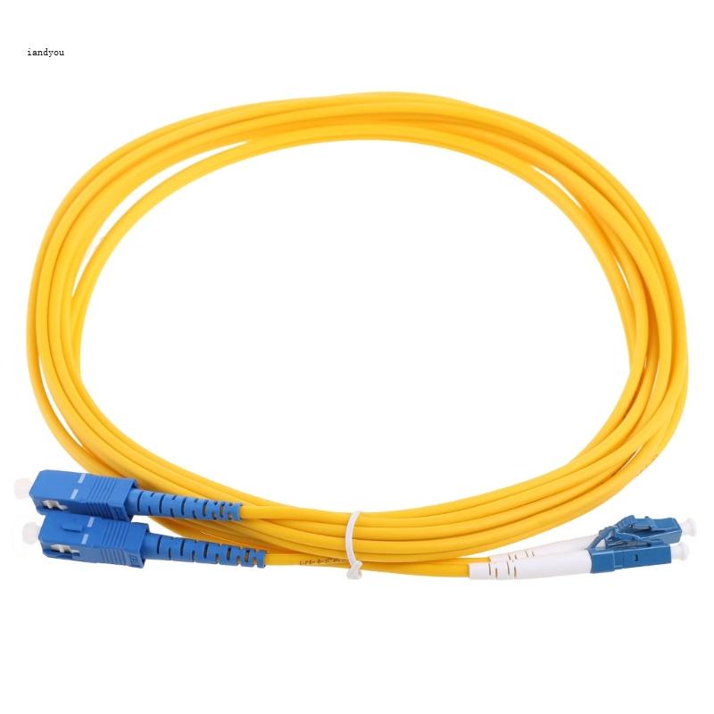 LC-SC LC To SC Fiber Optical Patch Cord Duplex Singlemode Jumper Cable ...