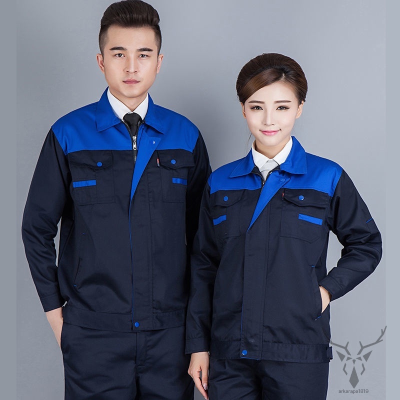 Mechanic Dress M-XXL Work Shirt Unifrom Bangkok 2-3 Days | Shopee ...