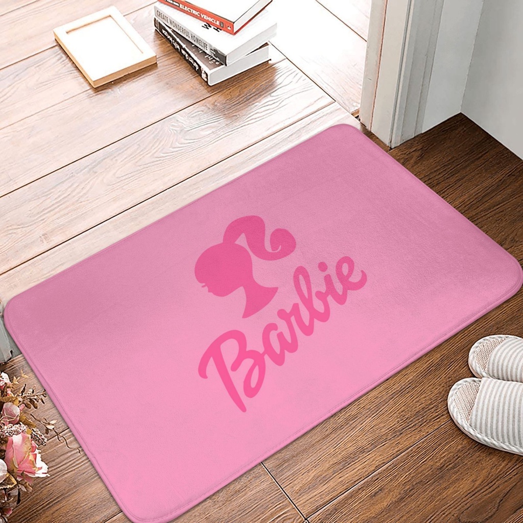 Barbie Bedroom Bathroom Rug 40*60cm（15.7*23.6in） Non-Slip Soft Fashion ...