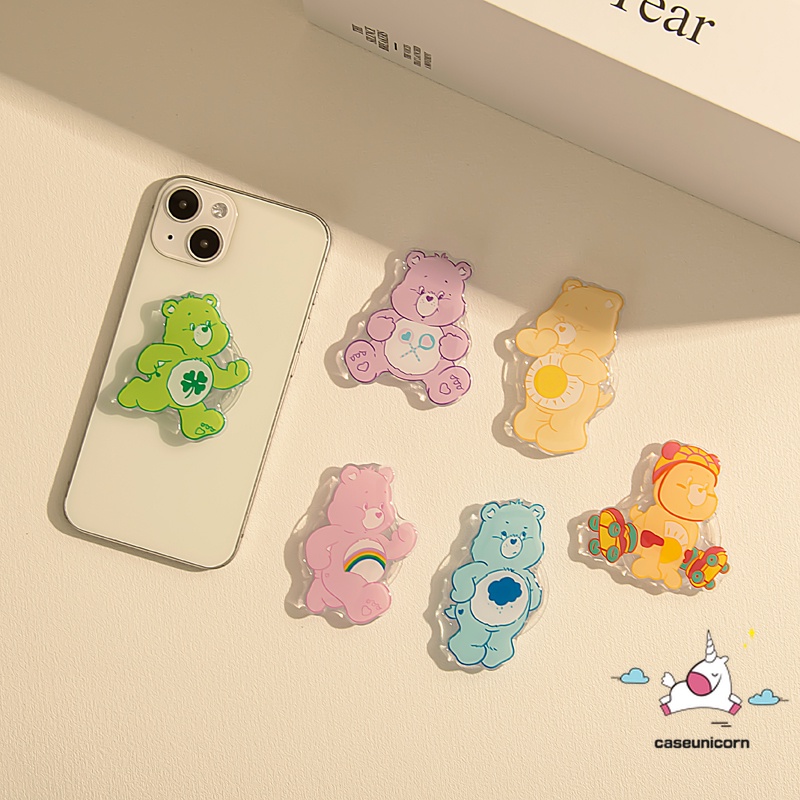 Fashion Cute Funny Rainbow Care Bear Phone Holder Creative Toy Story ...
