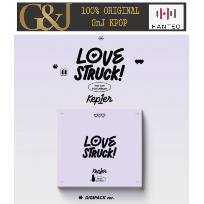Kep1er - LOVESTRUCK ! (Digipack ver) 4th Mini Album | Shopee Philippines