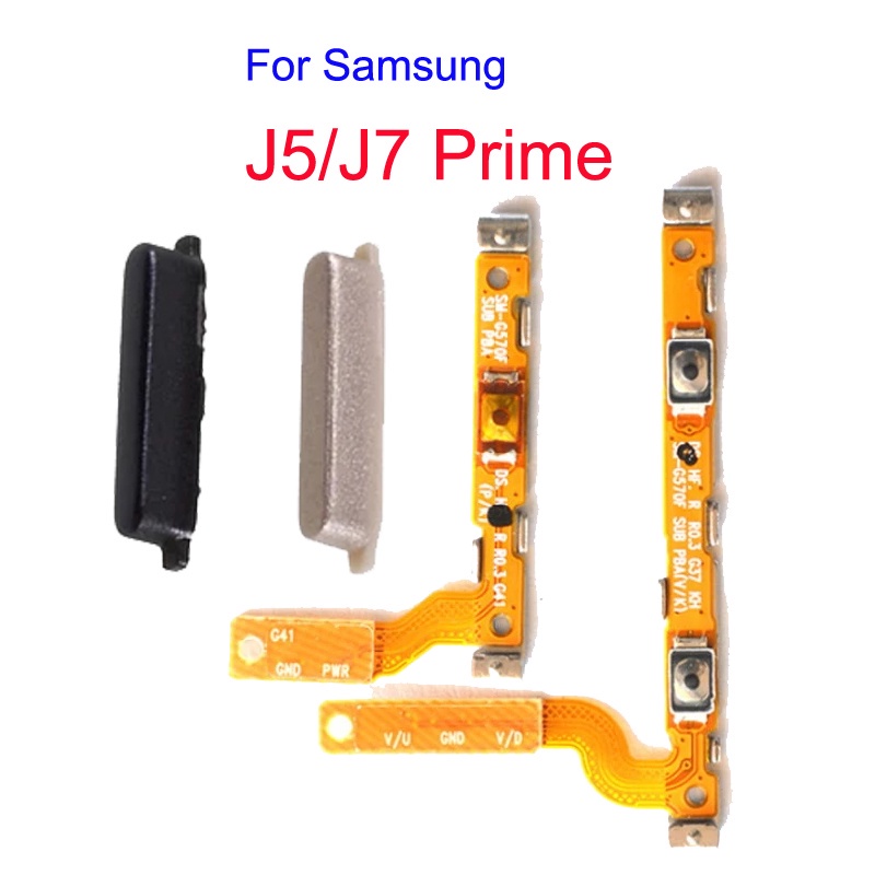Power Volume Button Flex For Samsung Galaxy J5 J7 Prime G570 G610 ON 5 7 ON5 ON7 | Shopee ...