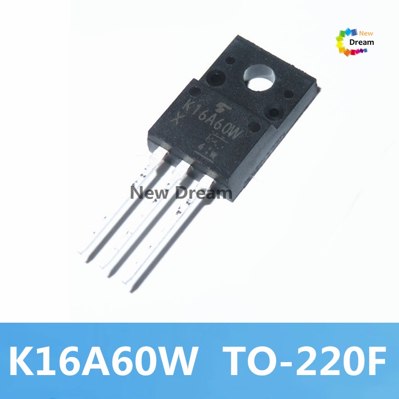 New original 5pcs K16A60W K16A60 MOSFET TK16A60W TO-220F 15.8A 600V Transistor | Shopee Philippines