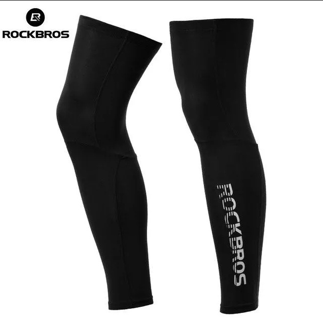 ROCKBROS Ice Silk Leg Warmers Sunscreen Leg Covers Cycling Leg Sleeves ...