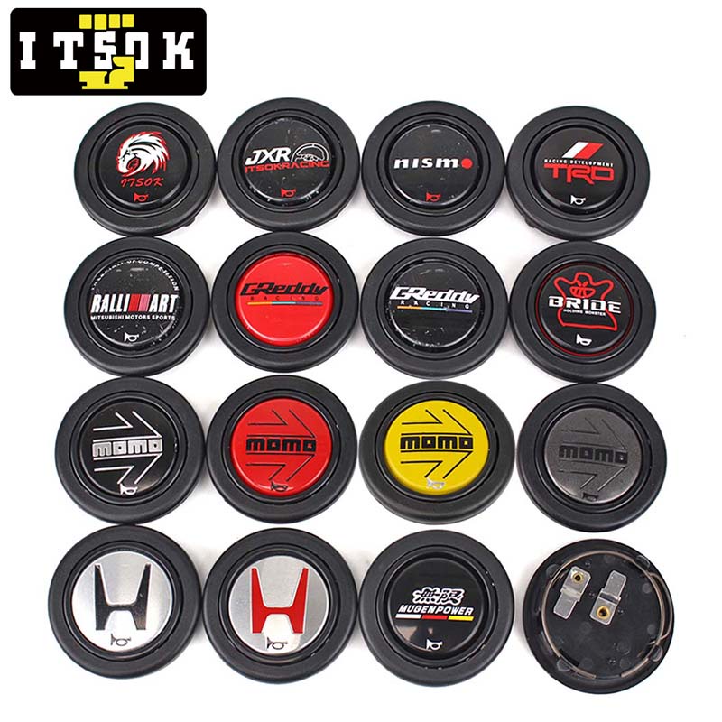 【ITSOK】Universal Modified Steering Wheel Horn Button Racing Sport High ... 【ITSOK】Universal Modified Steering Wheel Horn Button Racing Sport High ...