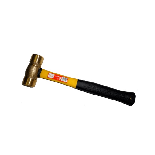 Smile Shop-HUMMER Brass Hammer With Fiber Handle Model ZH0060 1 Lb ...