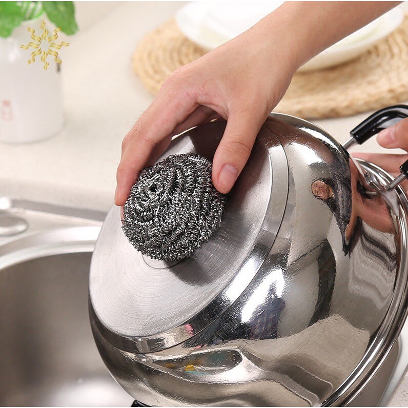 STSF Stainless Steel Wool Kitchen Dishwashing Tool Cleaning Scouring ...