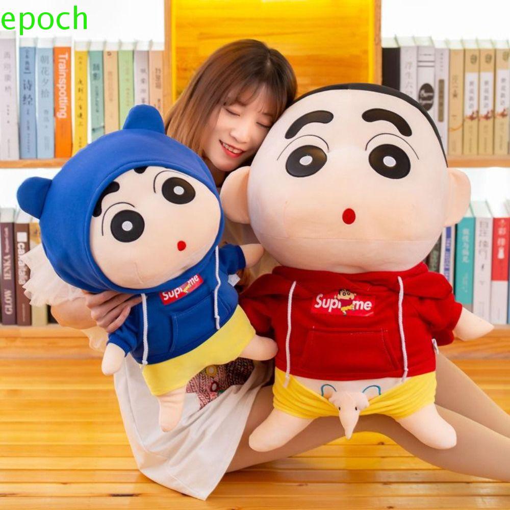 EPOCH Shin-chan Plush Toys Anime Cosplay Prop Japanese Collection Model ...