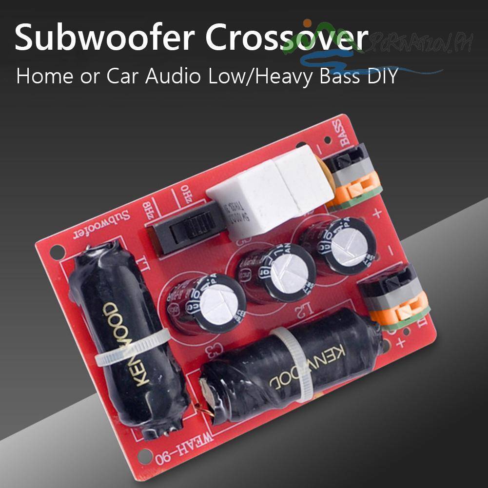 Bass Speaker 40Hz-400Hz Subwoofer Frequency Divider Stereo DIY Audio ...