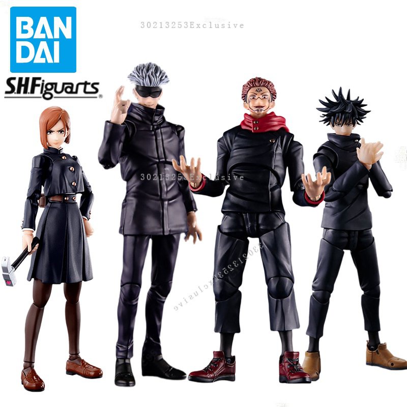 In Stock BANDAI S.H.Figuarts Jujutsu Kaisen Gojo Satoru Itadori Yuji ...