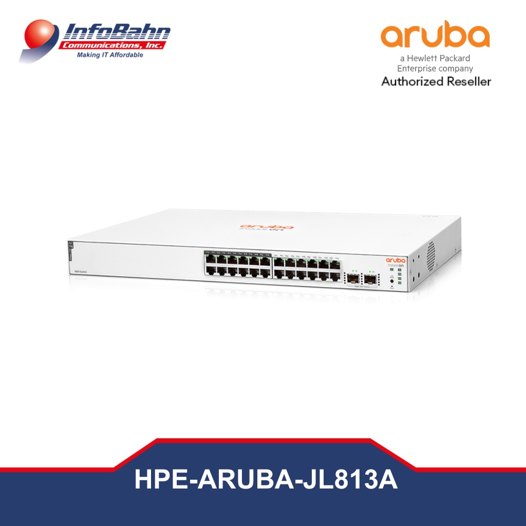 HPE Aruba Instant On 1830 24G 12p Class4 PoE 2SFP 195W Switch (JL813A ...