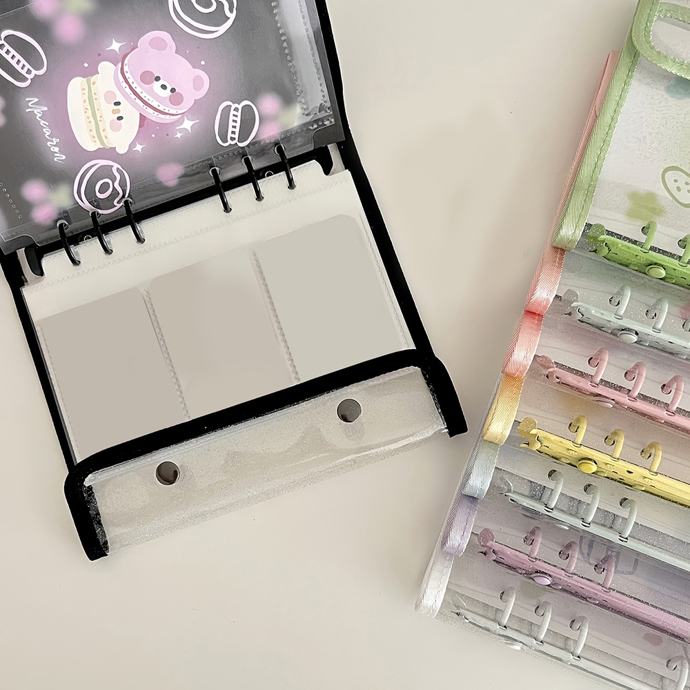 A6 Photo Storage Book Binder Photo Album Folder Inner Pages Card ...