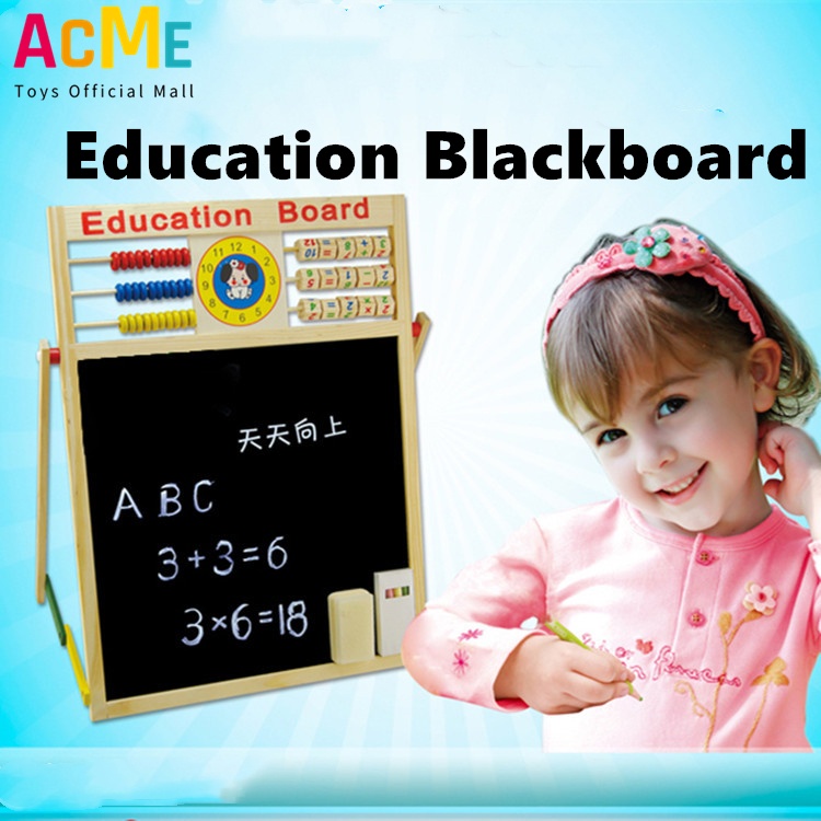 2 In1 Writing Board Educational Learning Play Set for Kids Toddlers ...