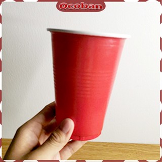 50pcs 16oz/2oz Kirkland Big Red Cups Red Beer Pong Cup Shot Glass ...