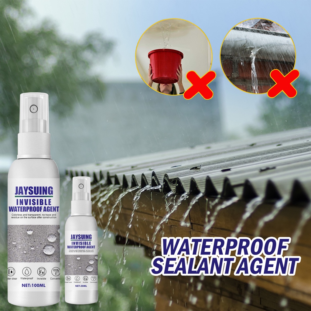 Jaysuing Invisible Waterproof Agent Toilet Permeable Nano Transparent ...