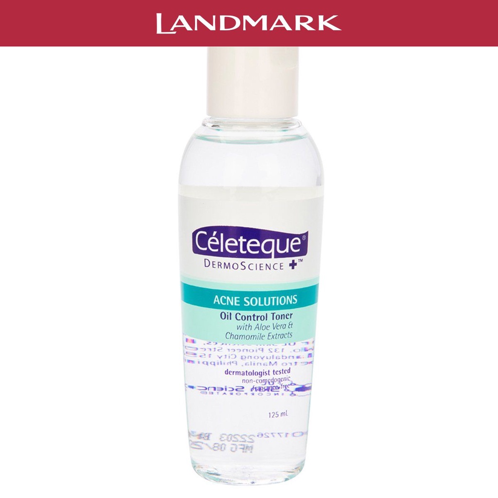 Celeteque Dermoscience Acne Solution Oil Control Toner 125ml | Shopee ...
