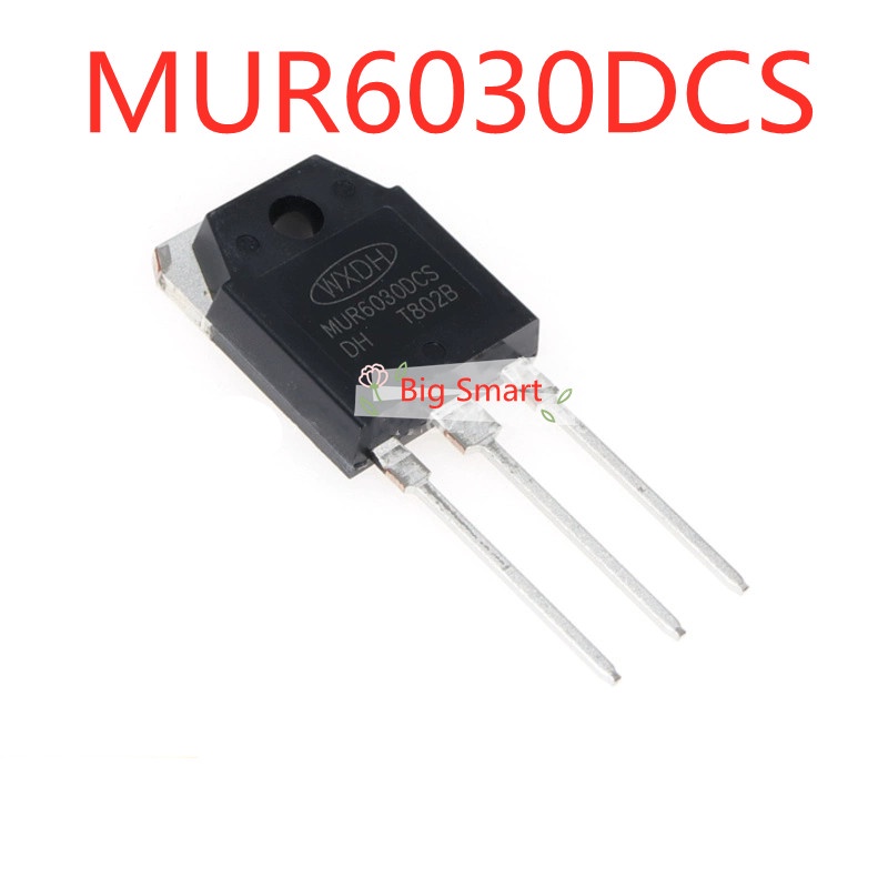 2 pcs MUR6030DCS TO-3P common cathode 300V 60A transistor | Shopee ...