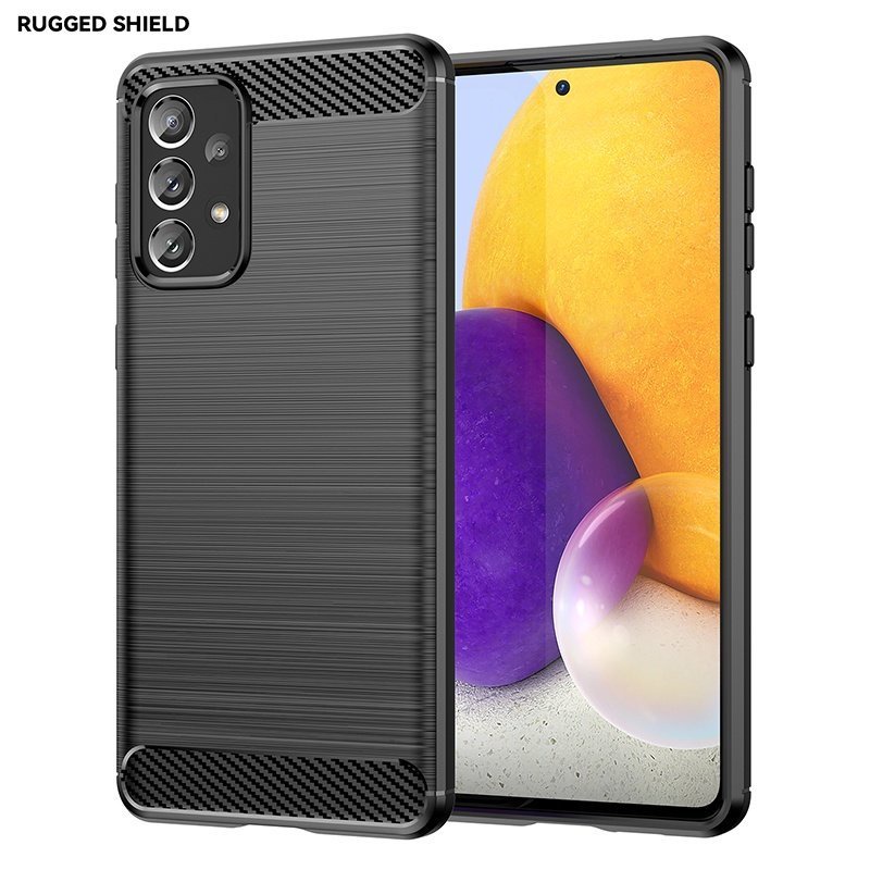 Carbon Fiber Soft Casing Samsung A73 A72 A53 A33 A32 A52 A14 A13 A54 A34 5G Anti-fall Ultra Thin ...