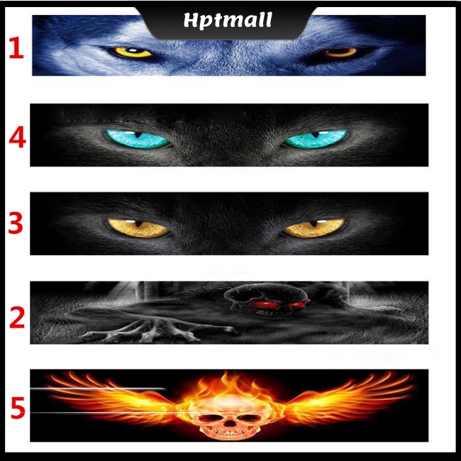 Y2 3D Transparent Car Front Windscreen Windshield Window Decal Vinyl ...