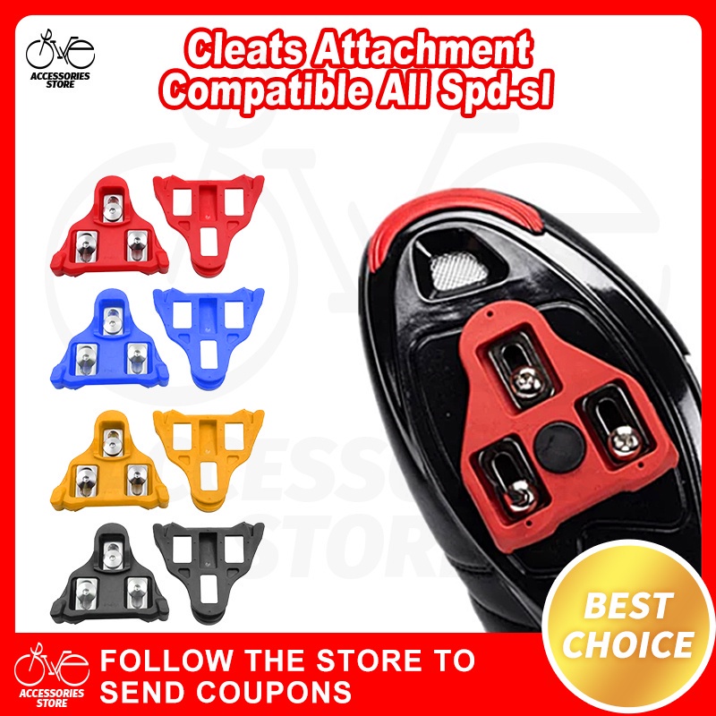 1 Pair Cleats Attachment Road Bike Pedals Cleats Plate Clip SH11 6 ...