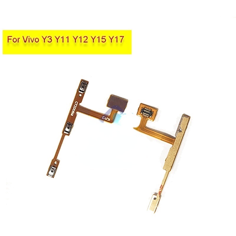 For Vivo Y3 / Y11 / Y12 / Y15 / Y17 ON OFF Side Button Switch Power Volume Flex Cable Repair ...