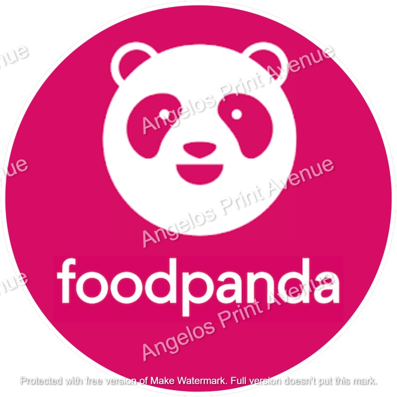 FOOD PANDA LOGO Decals/ Stickers | Shopee Philippines