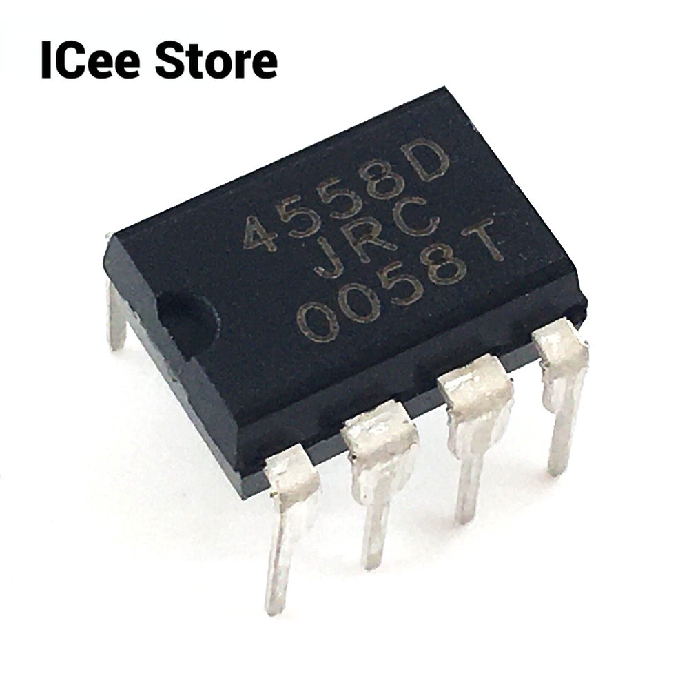 10-50Pcs Operational Amplifier JRC4558D NJM4558D DIP8 DIP JRC4558 OP New Original IC | Shopee ...