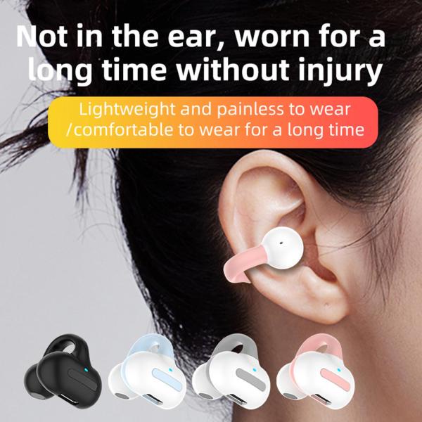 M-s8 Bluetooth Headphone Ear Clip Wireless Stereo Business Earphone ...