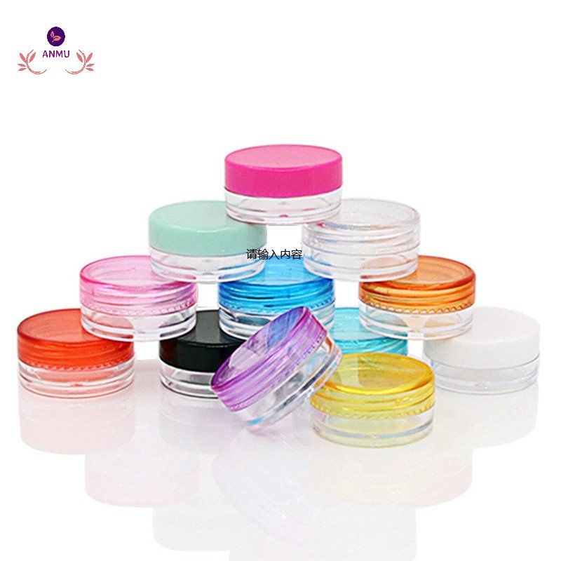 Small Empty Cosmetic Refillable Bottles Plastic Eyeshadow Makeup Face ...