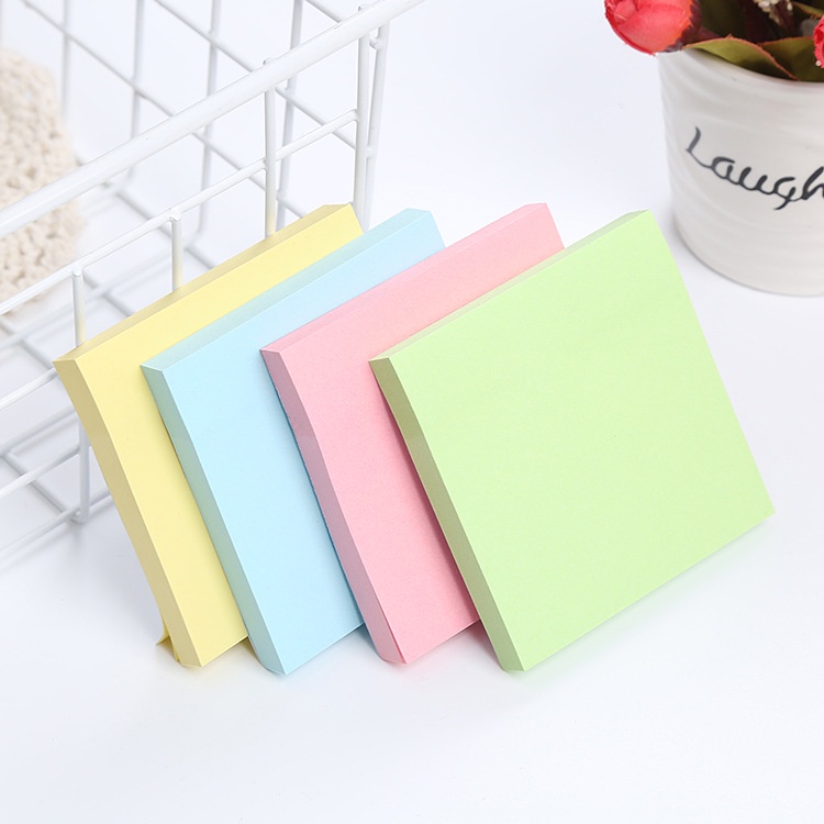 100 sheets Candy color paper Memo Pad Sticky Notes Bookmark Point it ...