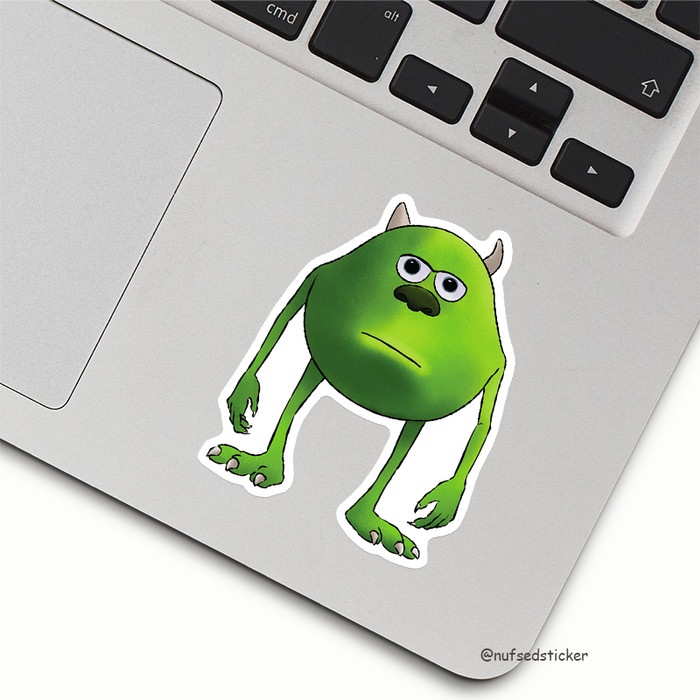 Mike Wazowski Meme Sticker | Shopee Philippines