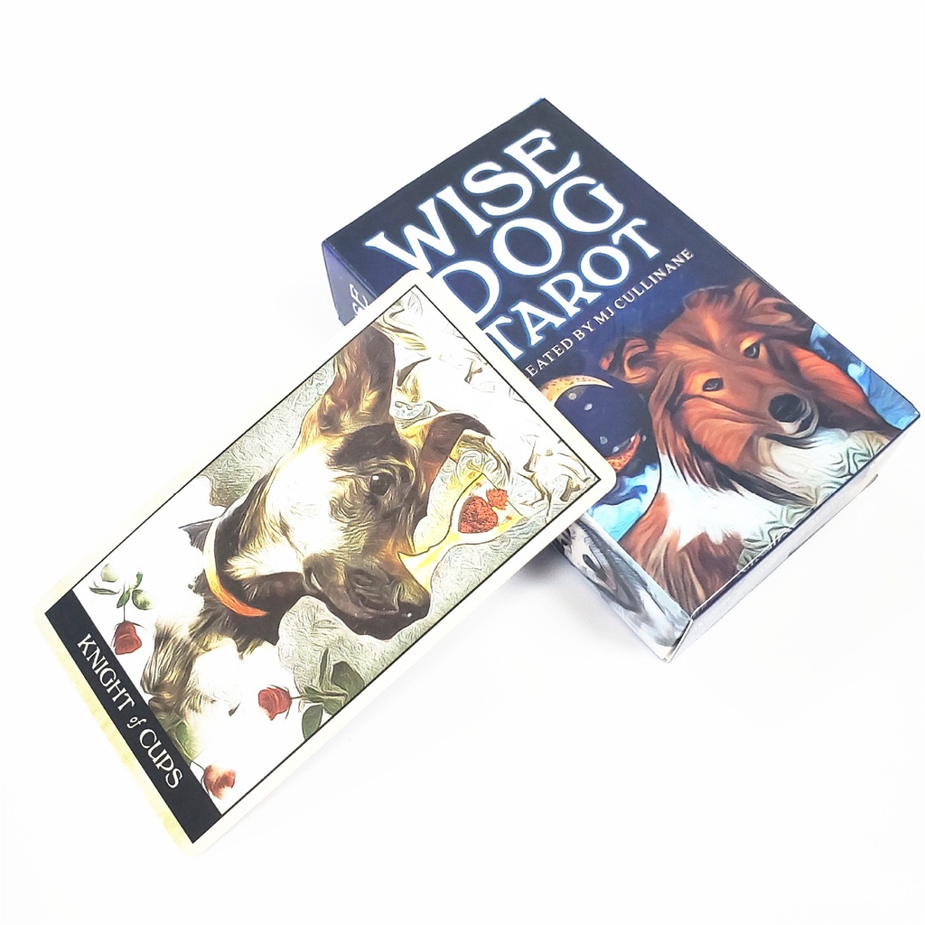 New Tarot Wise Dog Tarot Cards English Version Oracle Cards For ...
