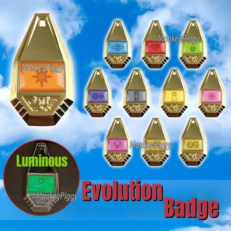 Digimon Adventure Tag & Crest Necklace Digital Monster Evolution Badge ...