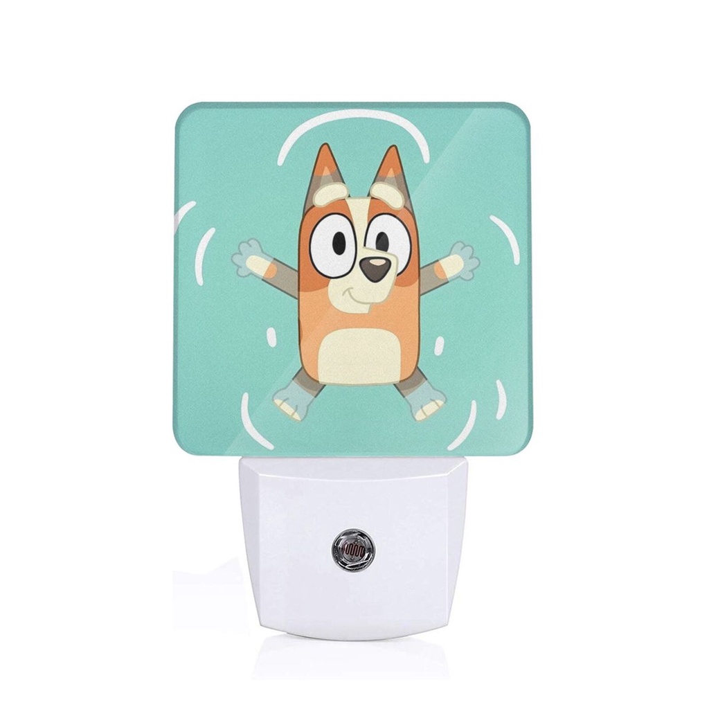 Bluey LED Night Light Lamp with Smart Sensor Dusk to Dawn Sensor ...