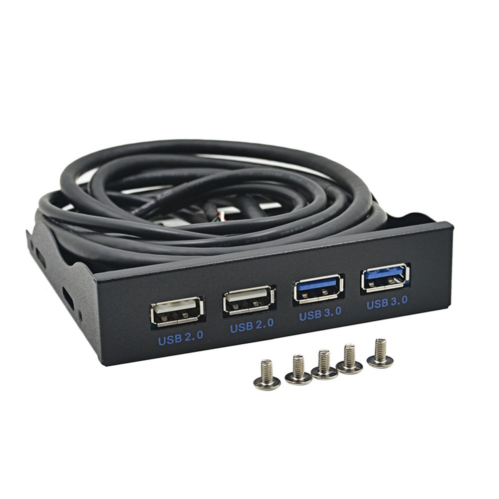 HUB USB 2.0 USB 3.0 4Port Front Panel USB3.0 Hub Splitter Internal ...